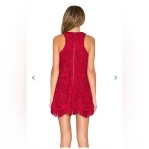 Lovers + Friends | Dresses | Lovers Friends Caspian Shift Dress Red ...